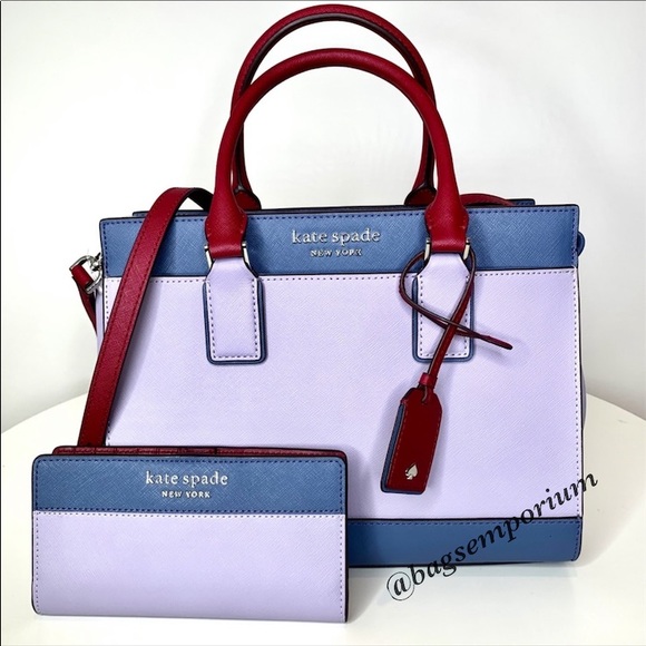 kate spade | Bags | Kate Spade Cameron Md Leather Crossbody Wallet Set ...